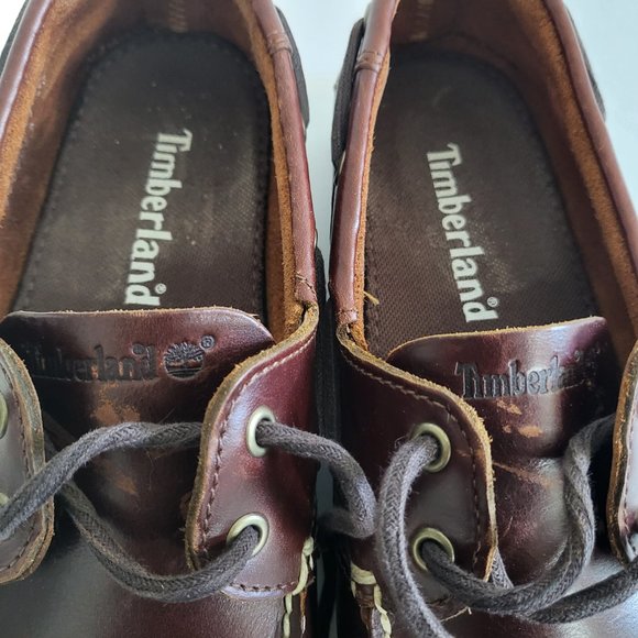 Timberland | Shoes | Timberland Deck Shoes Mens Size 85 Genuine Leather ...